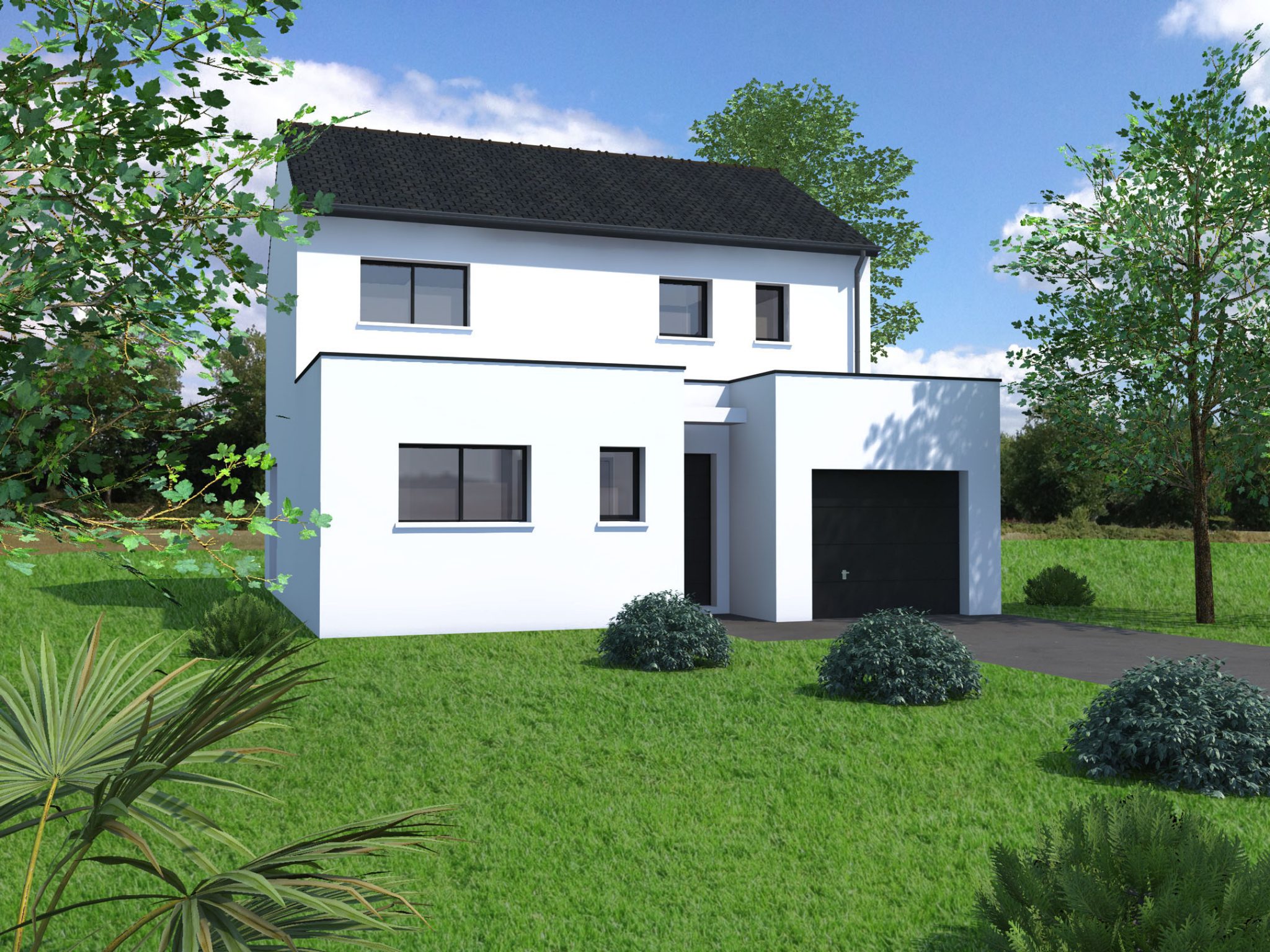 Plan Maison 120m2 Sur-Mesure - MF-Construction